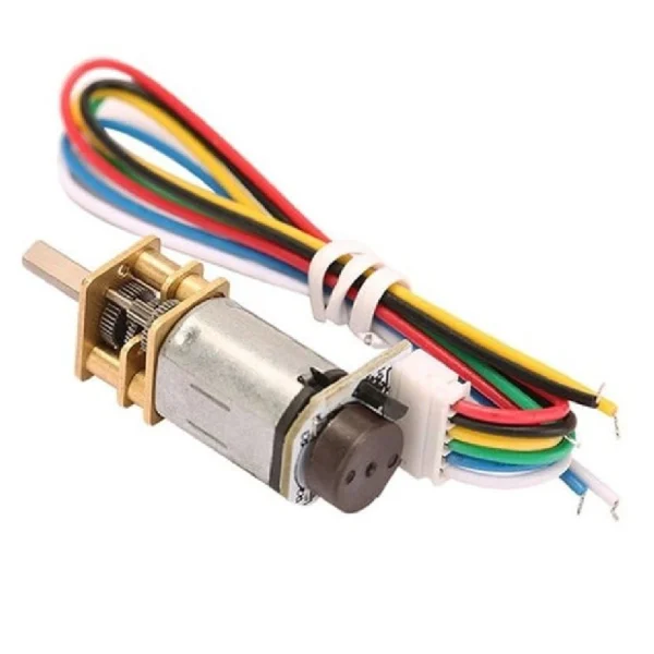 N20 3V 75RPM Micro Metal Gear Motor With Encoder – Vtakeoff