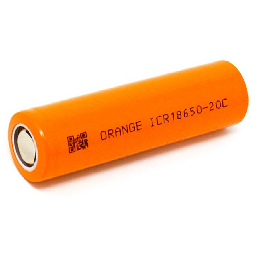 Orange ICR 18650 2000mAh (3c) Lithium-Ion Battery - Vtakeoff